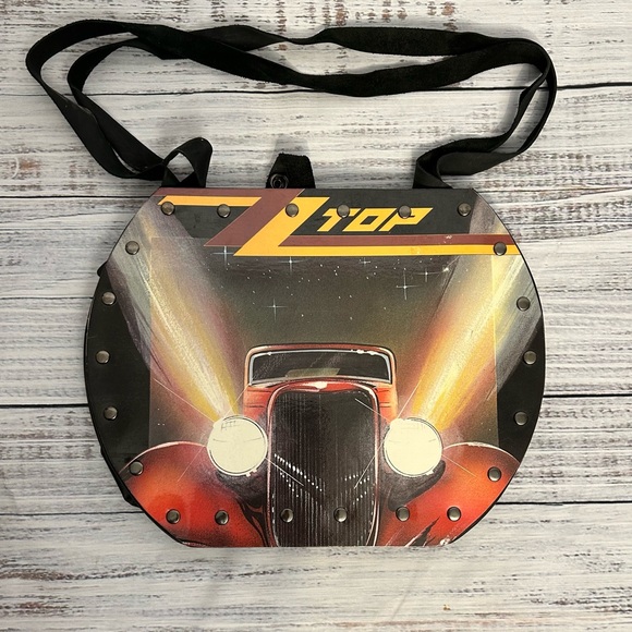 Band In My Hand | Bags | Rare Band In My Hand Vinyl Lp Shoulder Bag Zz ...